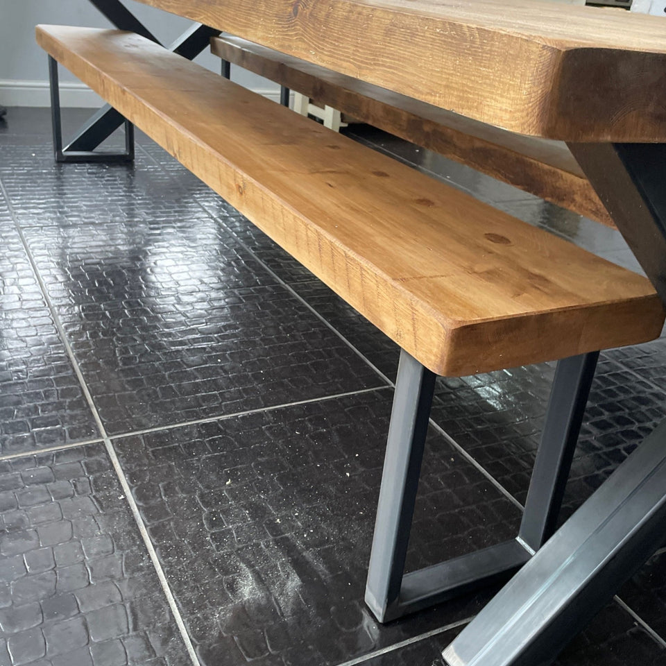 Chunky & Sturdy Bench – TRL Handmade Furniture